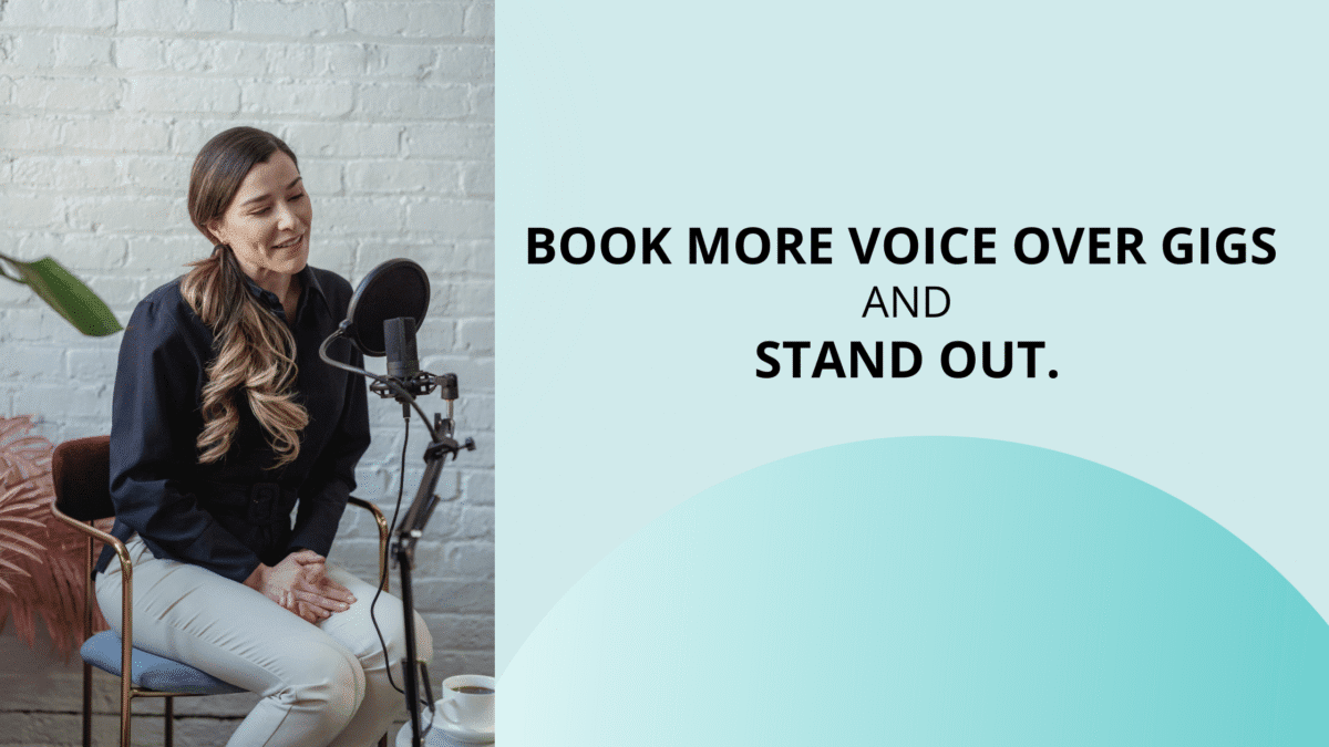 Book More Voice Over Gigs and Stand Out - Rachel Alena