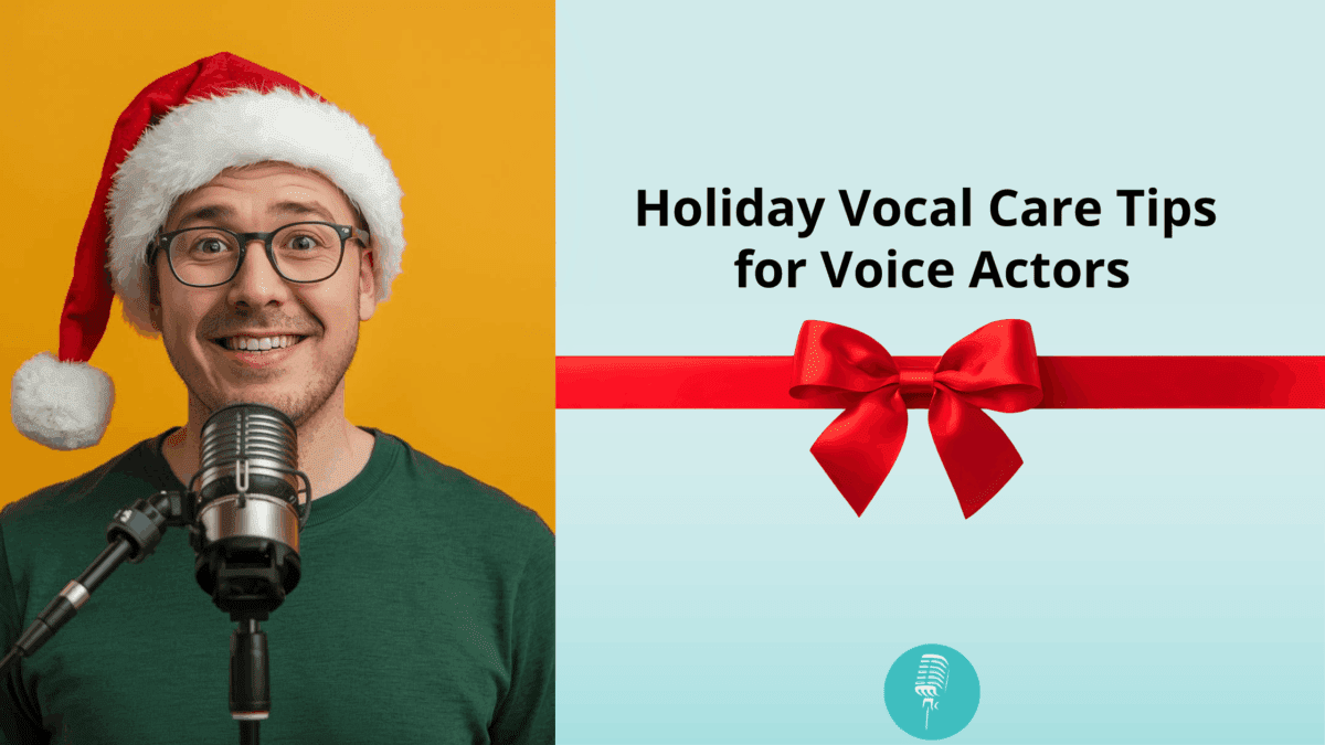 Holiday Vocal Care Tips for Voice Actors - Rachel Alena